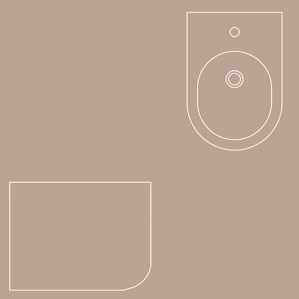 Back to wall sanitary - GSG Ceramic Design